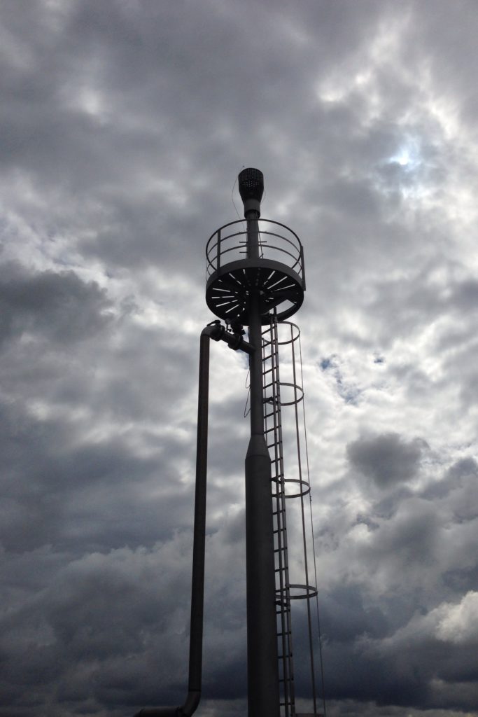 Elevated flare - DWS Biogas